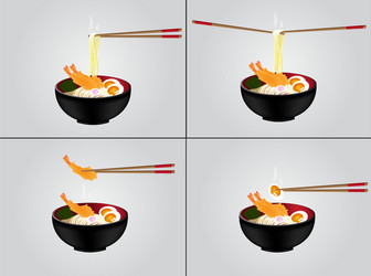 Hot Noodle Vector Images (over 8,100)