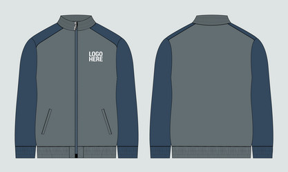 Tracksuit Jacket Template Vector Images (over 150)