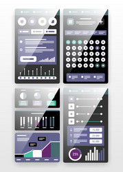 Ui design Royalty Free Vector Image - VectorStock