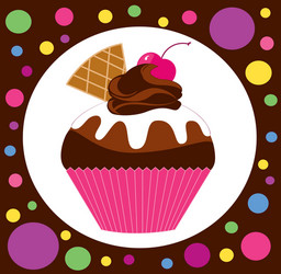 Making a cake Royalty Free Vector Image - VectorStock