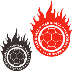 Handball Fire Vector Images (15)