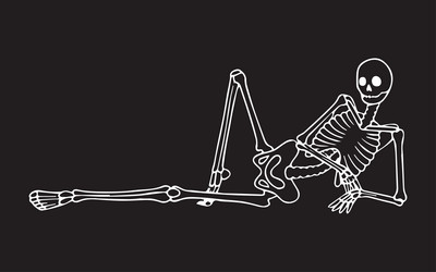 Skeleton Waiting Vector Images (22)
