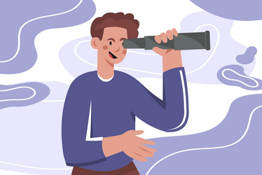 Cartoon Searching for Something Vector Images (55)