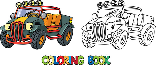 Funny Car Buggy Vector Images (34)