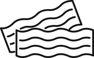 Bacon Clipart Black And White