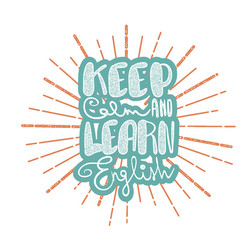 Keep calm and back to school Royalty Free Vector Image