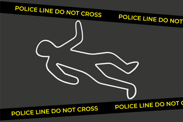 Dead Body Outline Vector Images (over 2,400)