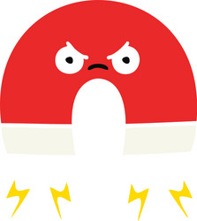 Cute cartoon magnet Royalty Free Vector Image - VectorStock