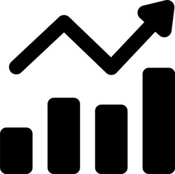 Sales growth Royalty Free Vector Image - VectorStock