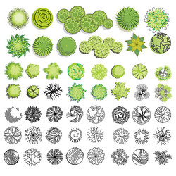 Gathering people group top view walking men Vector Image