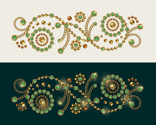 Rhinestone Page Border