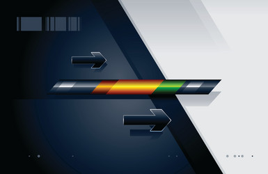 High tech arrow Royalty Free Vector Image - VectorStock