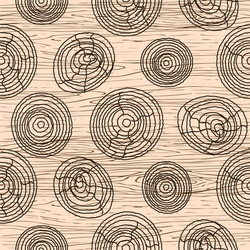 Seamless wood grain gray pattern wooden texture Vector Image