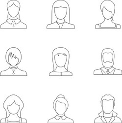 Persona Avatars Vector Images (over 3,700)