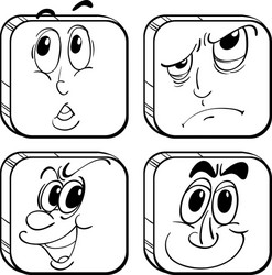 Face Cube Smile Vector Images (over 520)