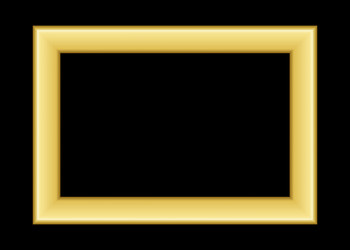 Gold frame Royalty Free Vector Image - VectorStock
