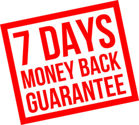 7 Day Money Back Guarantee Vector Images (15)