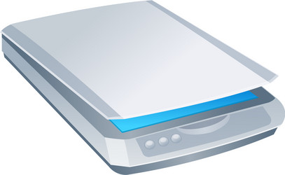 Scanner Royalty Free Vector Image - VectorStock