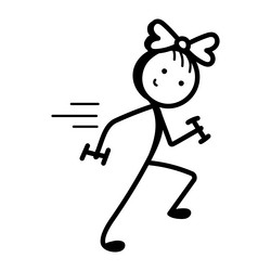 Workout Stickman Vector Images (over 150)