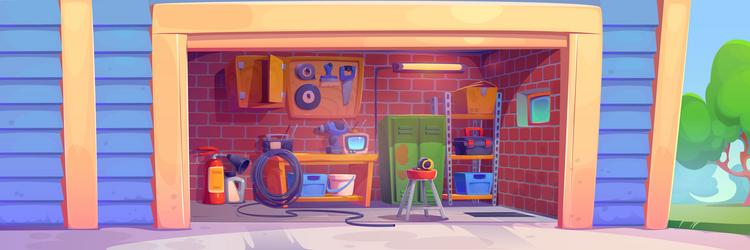 Garage Cartoon Vector Images (over 9,400)
