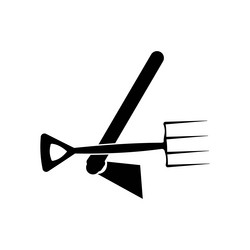 Hoe logo Royalty Free Vector Image - VectorStock