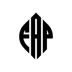 Fap logo letter design Royalty Free Vector Image