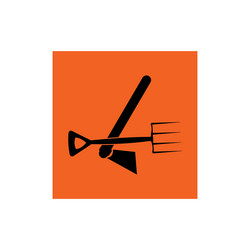 Hoe logo Royalty Free Vector Image - VectorStock