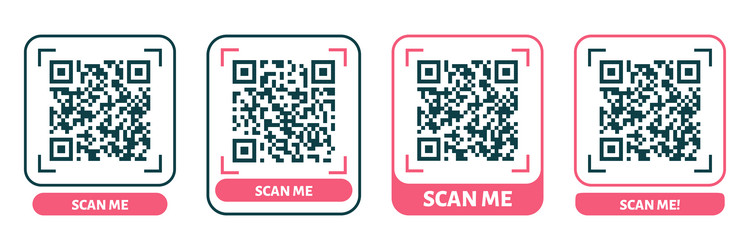 Qr Code Scan Symbol Vector Images (over 5,100)