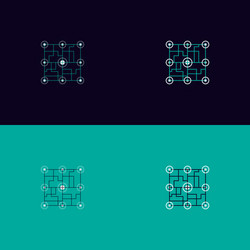 Chip logo Royalty Free Vector Image - VectorStock