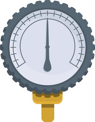 Meter manometer icon cartoon style Royalty Free Vector Image