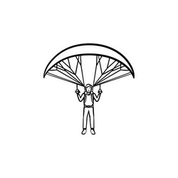 Skydiving Canopy Silhouettes Vector Images (over 130)