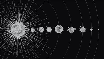 Dotwork Galaxy Vector Images (89)