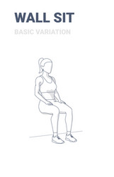 Wall Squat Vector Images (82)