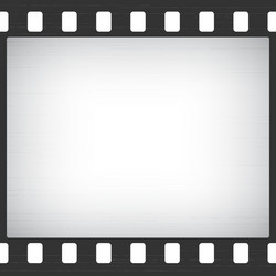 Old vintage retro 35 mm grunge film frame Vector Image