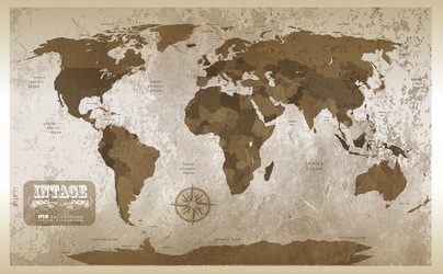 Antique Map World Vector Images (over 2,200)