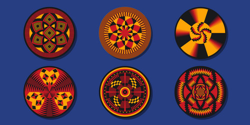 African Mandala Vector Images (over 10,000)