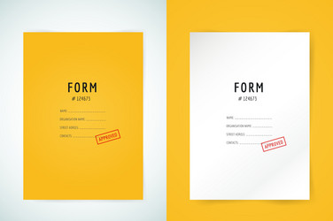 Blank Form Vector Images (over 43,000)