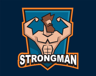 Strong Man Competition Logo