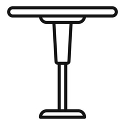 Plastic Table Outline Vector Images (over 1,800)