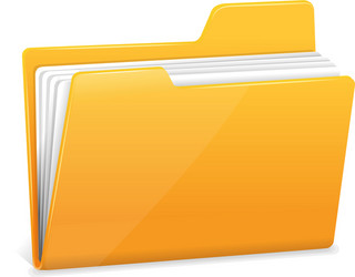 Folder Icon Yellow Vector Images (over 4,000)