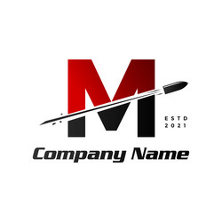 Logo Letter M Speed Vector Images (over 850)