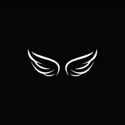 Wings logo Royalty Free Vector Image - VectorStock