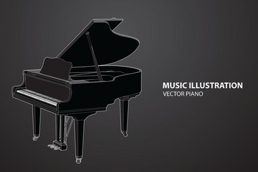 Piano Royalty Free Vector Image - VectorStock