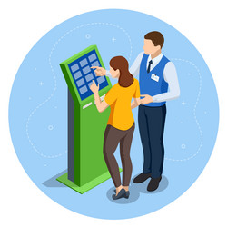Ticket Teller Vector Images (60)