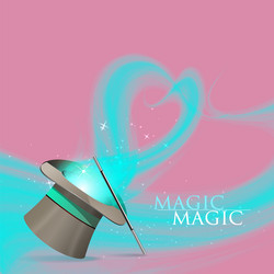 Background magic and sorcery evil and good Vector Image