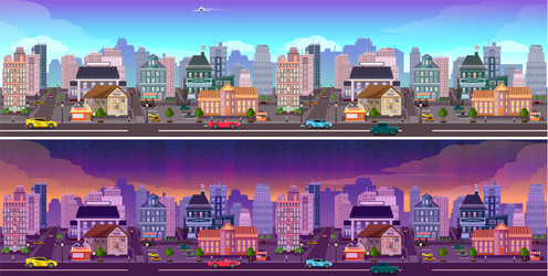 Morning Noon Evening Night Vector Images (over 140)