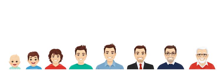 Man Life Stages Vector Images (over 760)