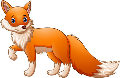 Fox cartoon Royalty Free Vector Image - VectorStock
