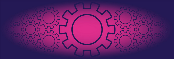 Cog wheels background Royalty Free Vector Image