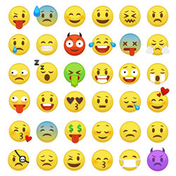 Sneaky emoticon Royalty Free Vector Image - VectorStock